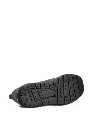TOD'S Red Dot Sneakers In Pashmy Suede And Knit
