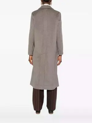 BARBA NAPOLI Louise Single-breasted Patch-pocket Coat