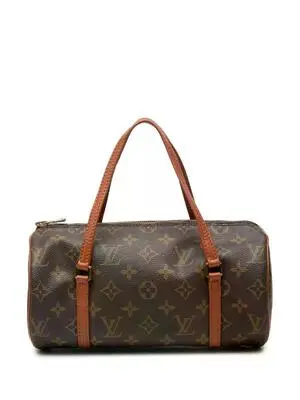 LOUIS VUITTON 1993 Monogram Papillon 26 Handbag - Brown