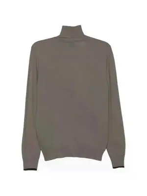 Alpha Studio Roll-neck Ribbed-trim Sweater