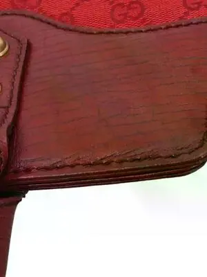 Gucci Horsebit Gg Supreme Leather-panels Tote Bag