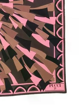 Emilio Pucci Iride-print Silk Scarf