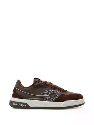 Palm Angels Palm Tennis Panelled Sneakers - Brown