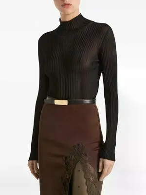 Balmain Fine-ribbed Knit Jumper