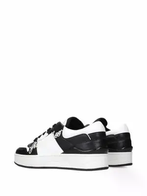 JIMMY CHOO Logo-embroidered Panelled Sneakers