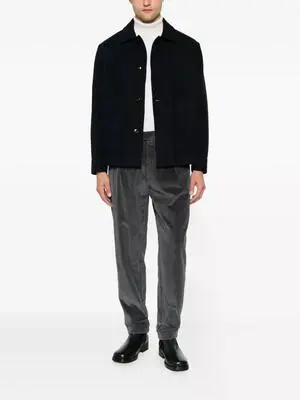 BERWICH Pleated Corduroy Trousers