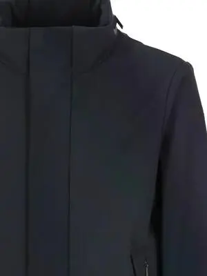 RRD High-neck Concealed-hood Jacket