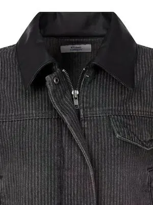 STUDIO TOMBOY Pinstriped Cropped Jacket