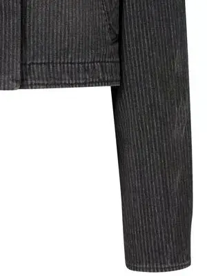 STUDIO TOMBOY Pinstriped Cropped Jacket
