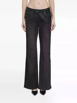 KNWLS Alice Panelled Jeans - Brown
