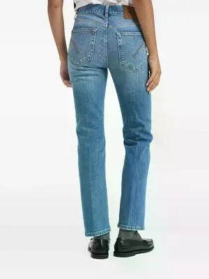 DONDUP Dafne Faded Straight-leg Jeans