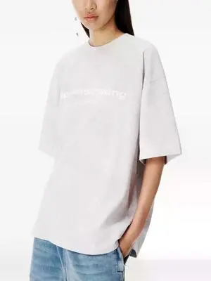 Alexander Wang Puff-logo Oversized T-shirt