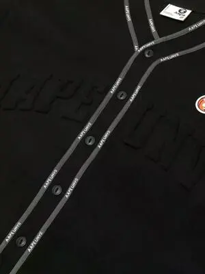 AAPE BY *A BATHING APE Moonface Patch Baseball Shirt