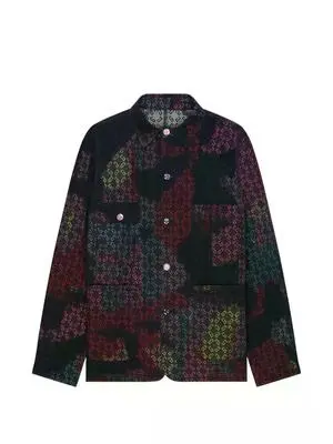 Givenchy Multicolor Jacket In Denim Monogram 72
