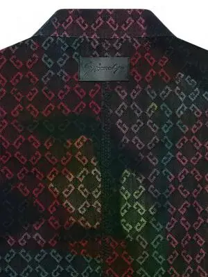 Givenchy Multicolor Jacket In Denim Monogram 72