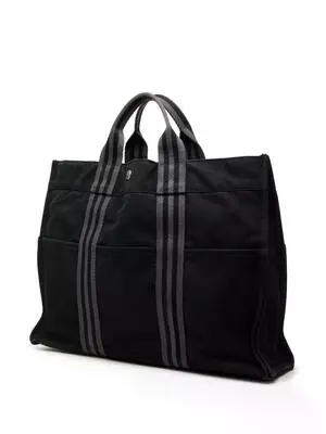 Hermès 1990-2010 Canvas Fourre Tout Mm Tote Bag