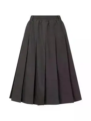 STUDIO TOMBOY Pleated Elasticated-waist Midi Skirt