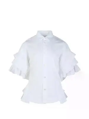 Noir Kei Ninomiya Ruffled Tiered-sleeve Shirt
