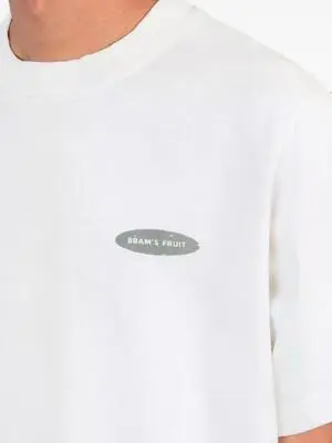 BRAM’S FRUIT Distressed Slogan-print T-shirt