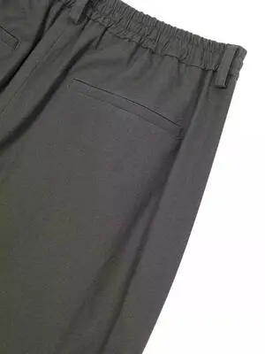 STUDIO TOMBOY Pleated Wide-leg Tailored Trousers