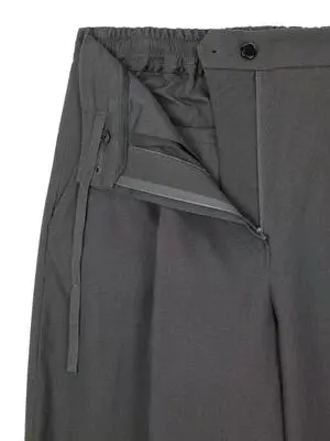 STUDIO TOMBOY Pleated Wide-leg Tailored Trousers