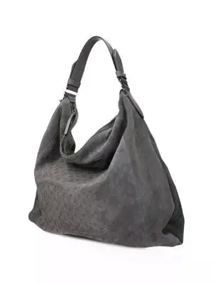 JIMMY CHOO Ana Monogram Shoulder Bag