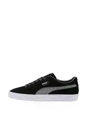 PUMA Suede Classic Glitter-detail Sneakers - Black