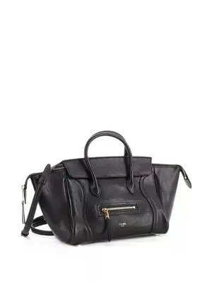 Celine Luggage Nm Bag Leather Little Crossbody Bag