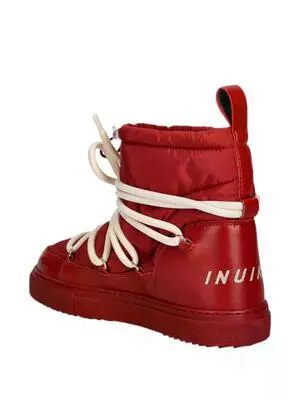 Inuikii Mountain Quilted Lace-up Snow Boots