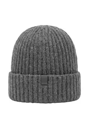 SLOWEAR Ribbed-knit Beanie Hat