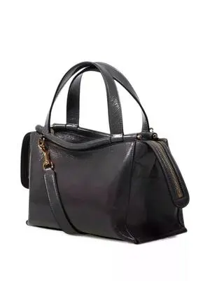 WANDLER Ida Patent-leather Tote Bag