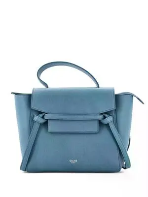 Celine Belt Bag Textured Leather Nano Shoulder Bag
