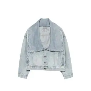 Balenciaga Jackets Denim Jackets - Blue