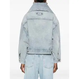 Balenciaga Jackets Denim Jackets - Blue