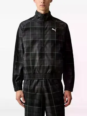 PUMA T7 Relaxed Tartan Track Jacket