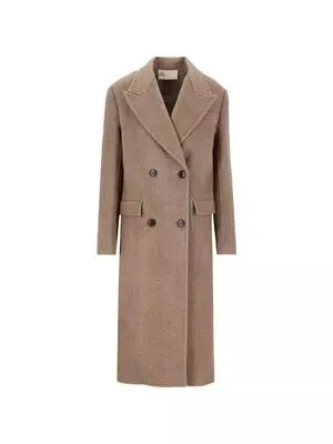 Tory Burch Double Breasted Wool Coat