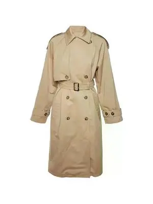 Sportmax Quilted Double-breasted Trench Coat