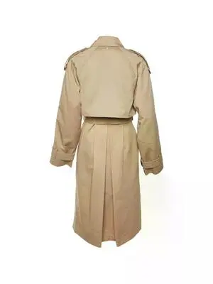 Sportmax Quilted Double-breasted Trench Coat