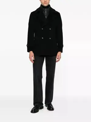 BARBA NAPOLI Double-breasted Peacoat