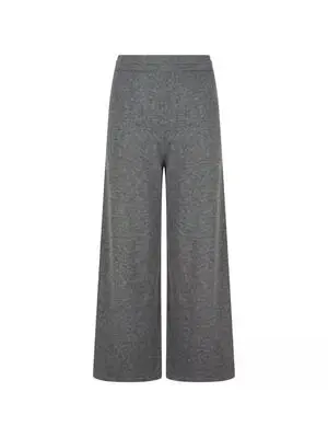 THE (ALPHABET) Cashmere Wide-leg Trousers