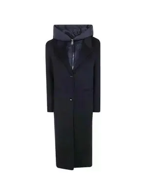 Seventy Hooded Single-breasted Coat