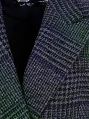 Ralph Lauren Double-breasted Glen-check Coat