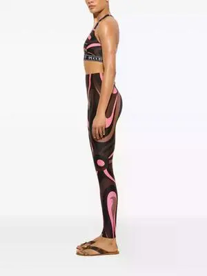 Emilio Pucci Marmo-print Leggings