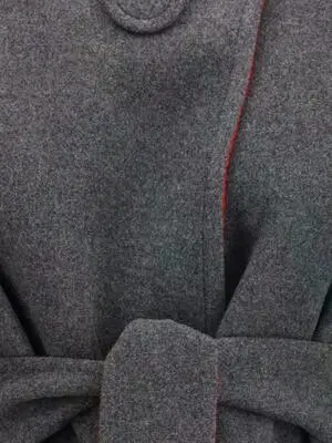 Valentino Garavani Belted Wool-blend Coat