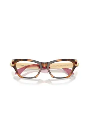 Versace 52mm Cat Eye Optical Glasses