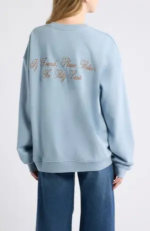 FRAME X The Ritz Paris Gender Inclusive Sweatshirt