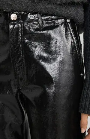 FRAME The Patent Leather Trousers