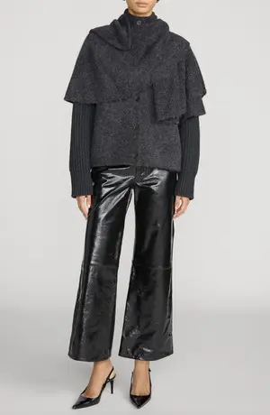 FRAME The Patent Leather Trousers