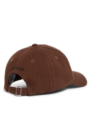 FRAME X The Ritz Paris Baseball Cap - Brown