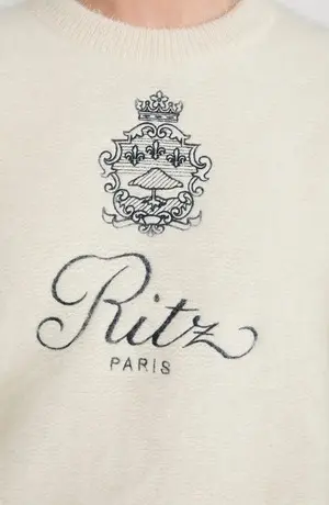 FRAME X The Ritz Paris Cashmere Blend Glow Sweater